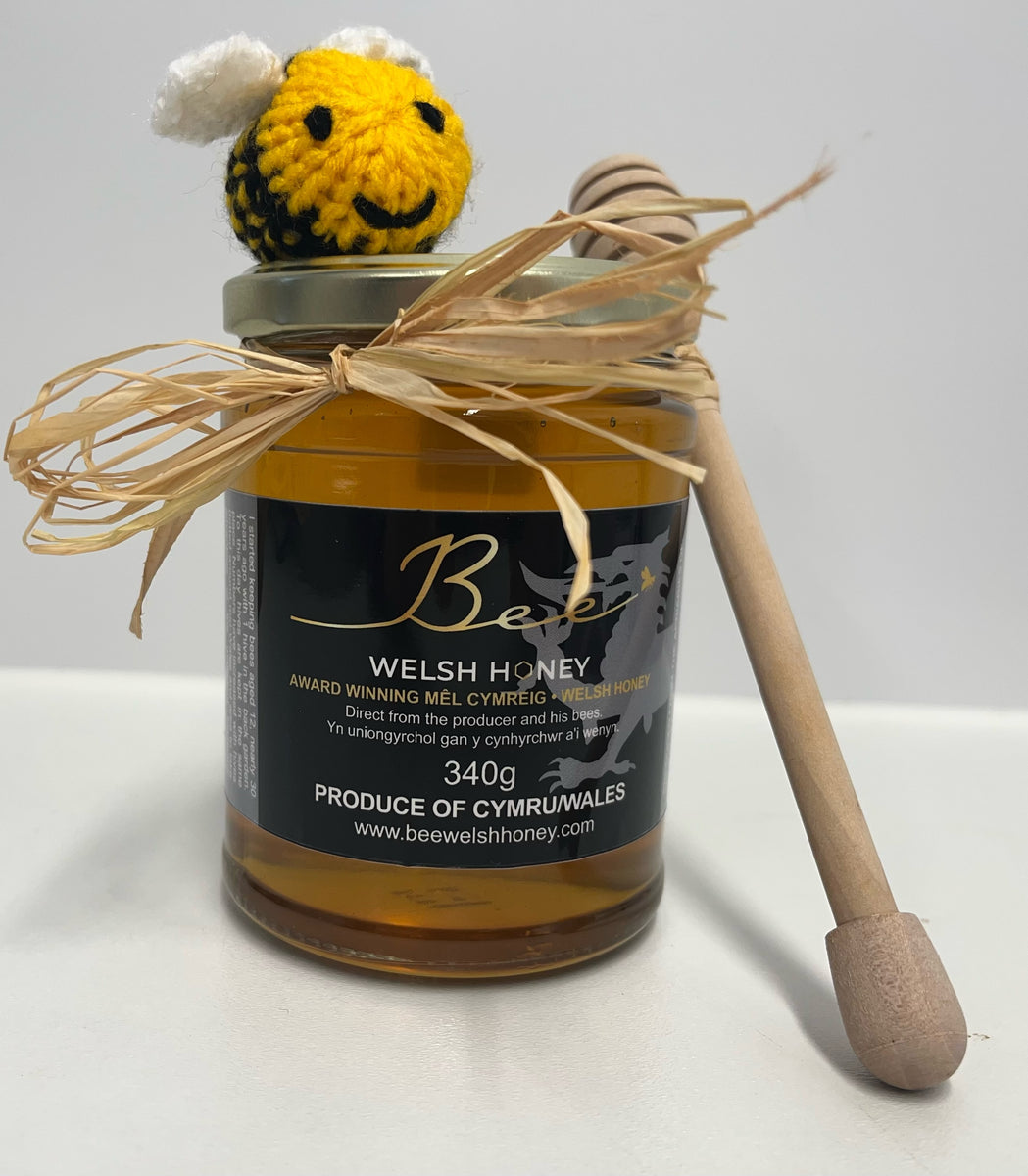 Raw Honey Wales | Bee Wesh Honey Company | Chunk | Beeswax Block UK ...